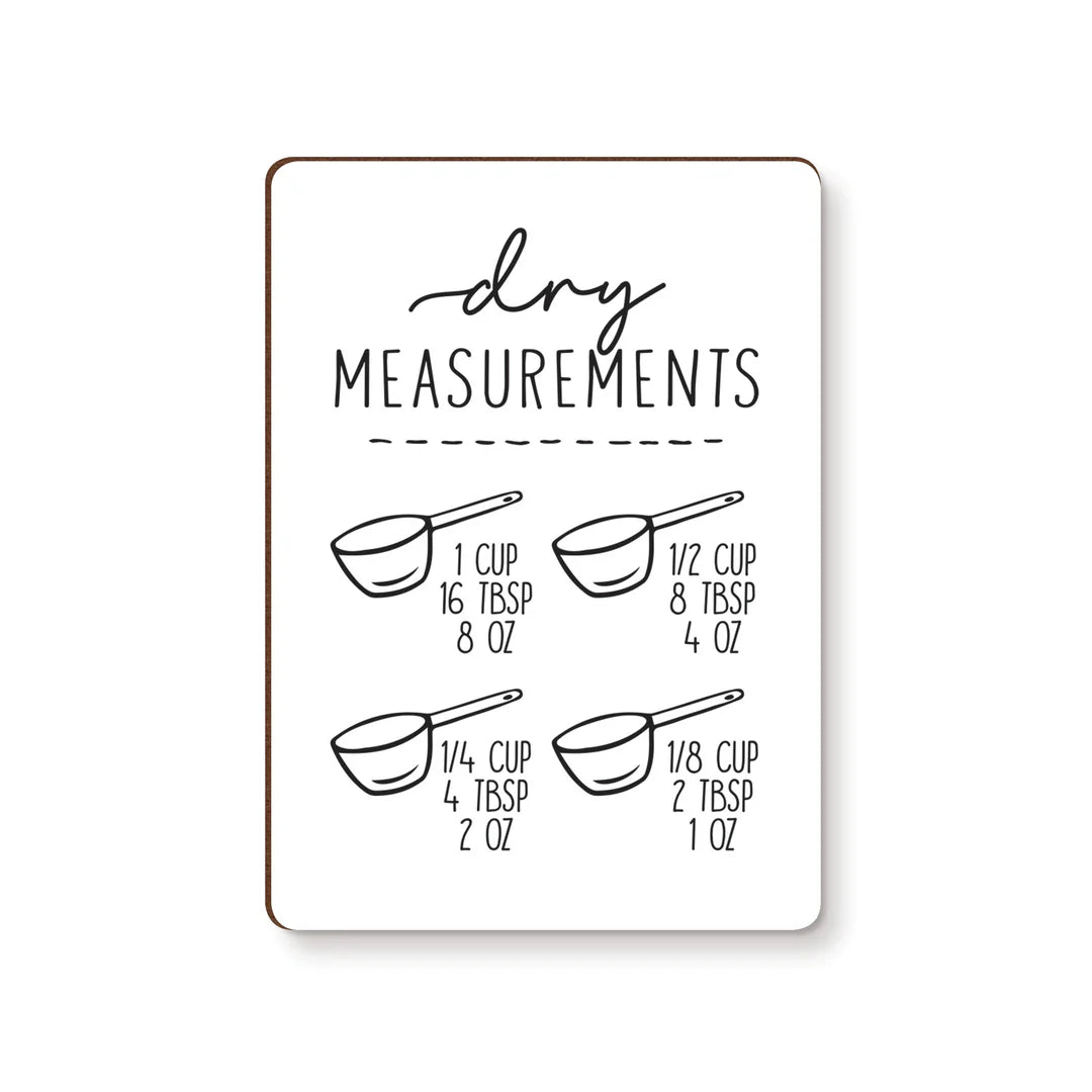DRY MEASUREMENTS MAGNET – The Market On The Square